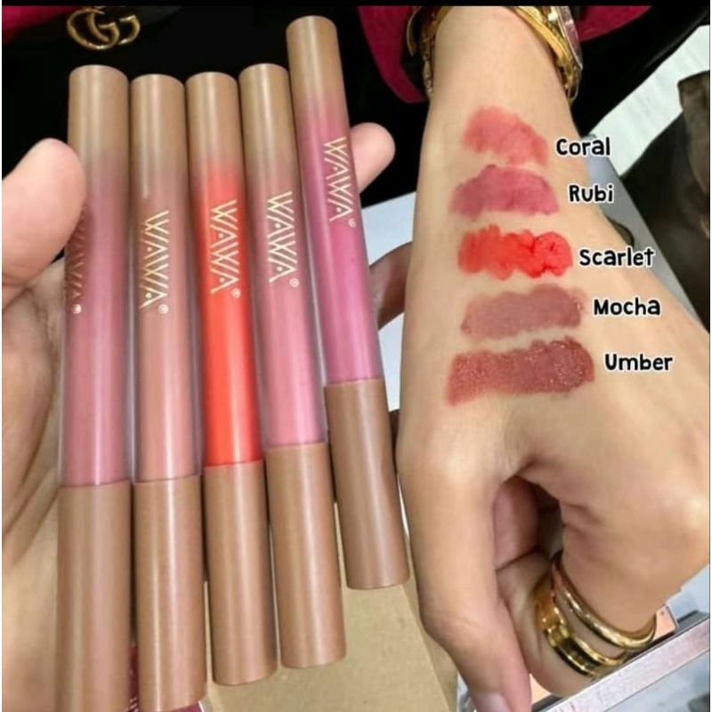 WAWA BUTTER LIPTINT ( with conditioning colour ) | Shopee Malaysia