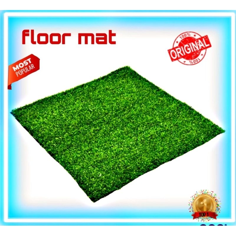 New arrival Hot 🔥 selling Artificial Grass Floor Mat 40x40CM | Shopee ...