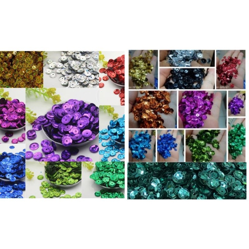 Round Sequin (Labuci) 6mm | Shopee Malaysia
