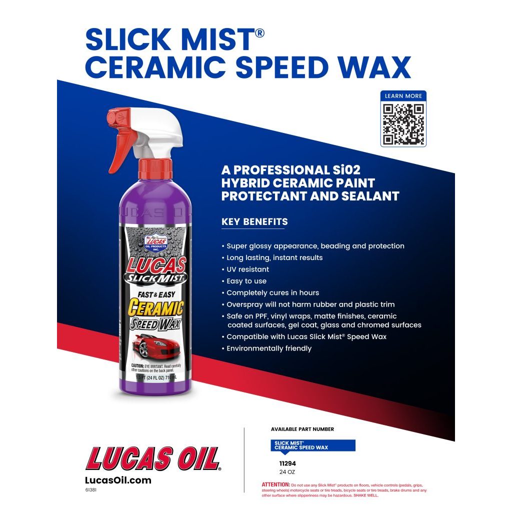 Lucas Slick Mist Ceramic Speed Spray Wax | Shopee Malaysia