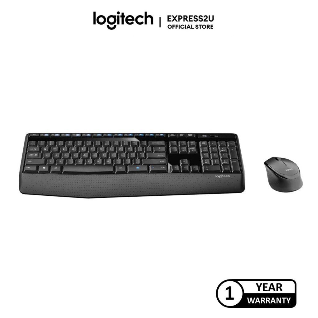 LOGITECH WIRELESS COMBO MK345 | Shopee Malaysia