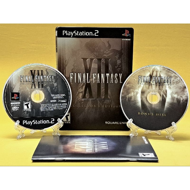 🔥FINAL FANTASY XII COLLECTOR'S EDITION STEELCASE 2 DISCS🔥 PS2 | Shopee ...
