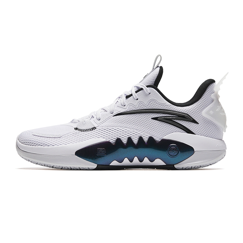 Anta Men Shock Wave 5 Basketball Shoes - White/Black 1124B1611-4 ...