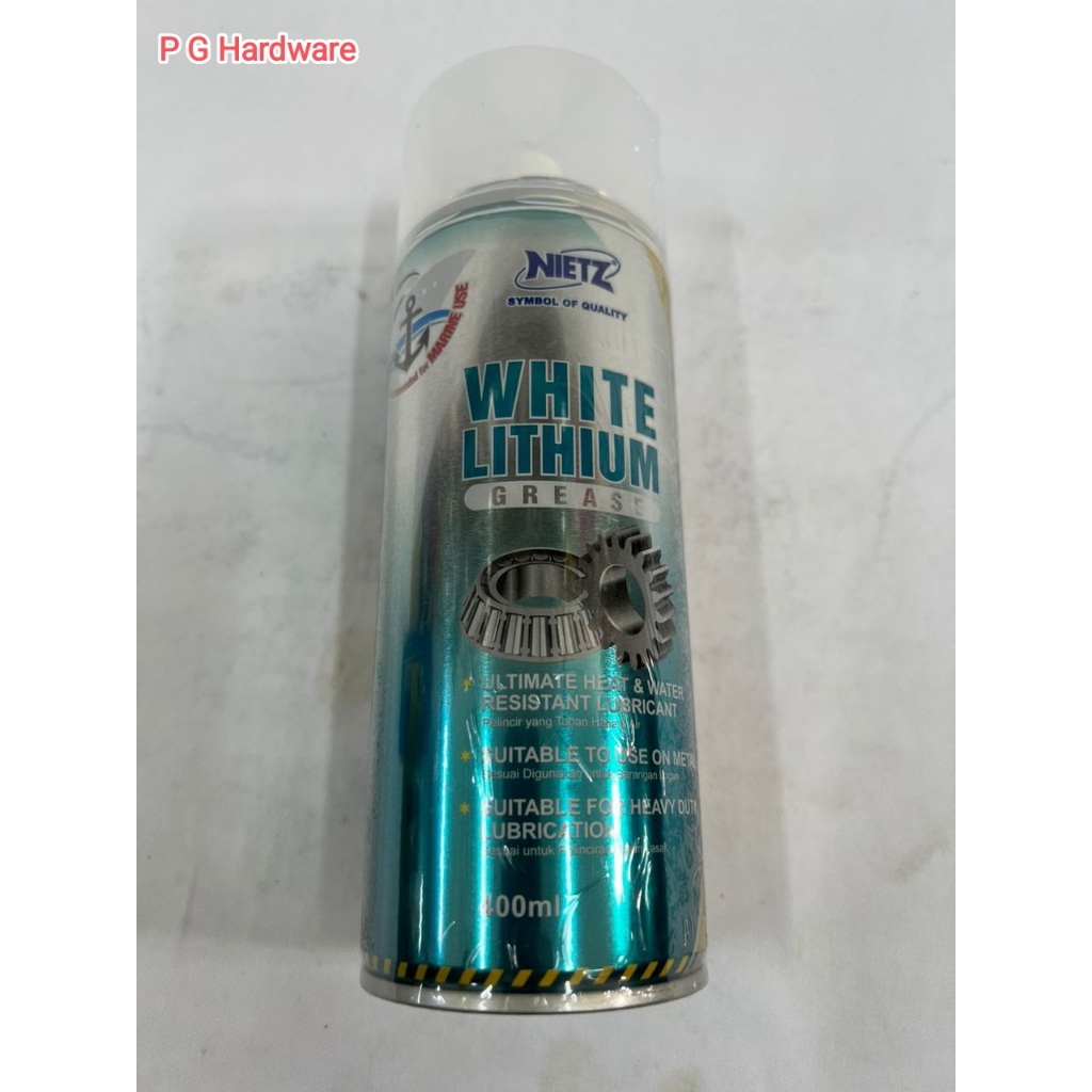 NIETZ White Lithium Grease @400ml | Shopee Malaysia