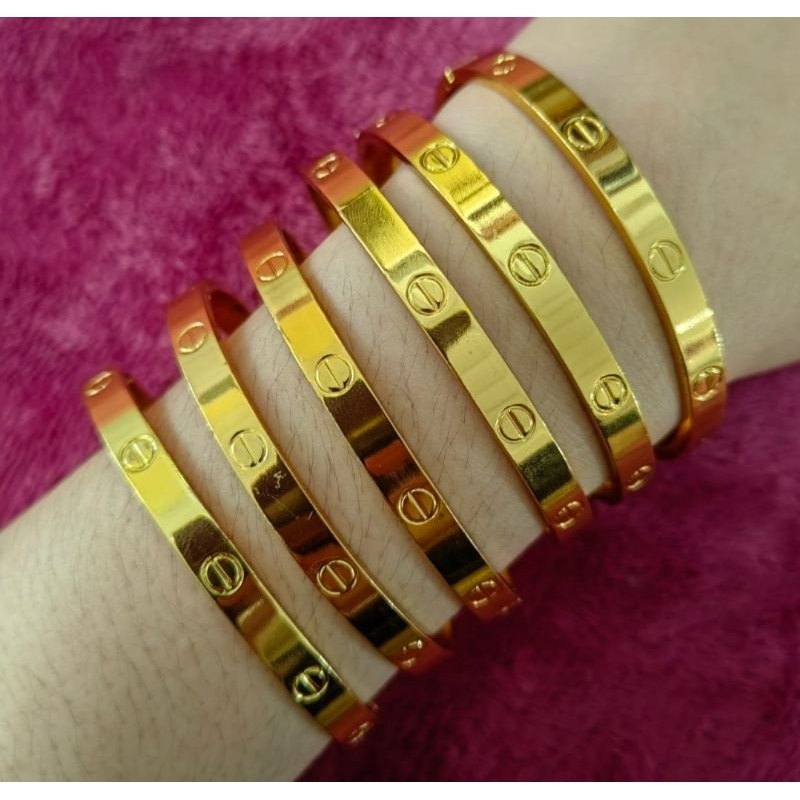 bangle pandora with charm.adjustable | Shopee Malaysia
