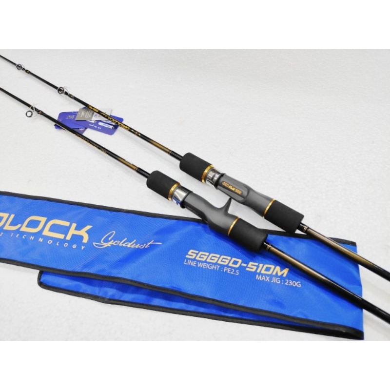 SAKANA GIA GRIDLOCK GOLDUST FUJI JIGGING ROD | Shopee Malaysia