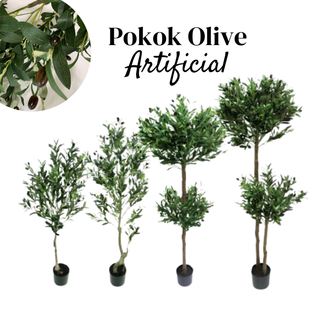 Pokok Olive Artificial | Pokok Hiasan Viral | Olive Tree | Artificial ...