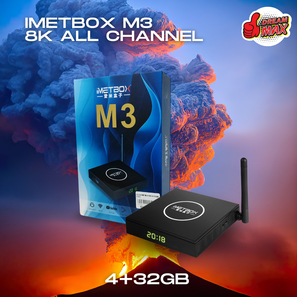 IMETBOX 爱米盒子 M3 4G+32GB ALL CHANNEL SPORTS DRAMA FULL EPISODE BLUETOOTH ...