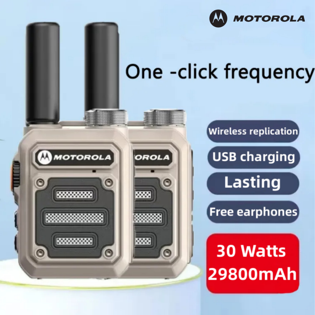 29800mAh Battery Portable 918 Mini Motorola Walkie Talkie Kids 30KM ...