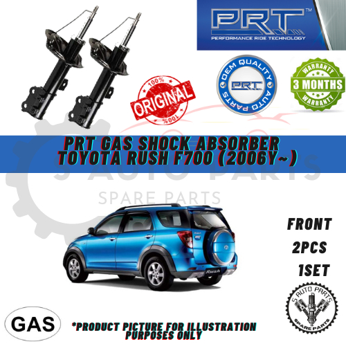 TOYOTA RUSH F700 (2006Y~) (FRONT) 100% ORIGINAL BRAND PRT SHOCK ...
