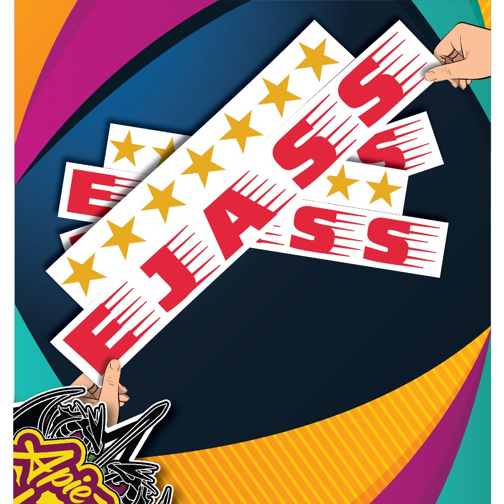 Sticker Ejass Reflect | Shopee Malaysia