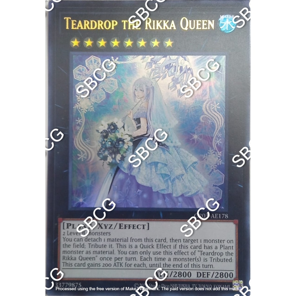 Creation Pack 03 '' Teardrop The Rikka Queen '' ( CR03 - AE178 ) | Shopee Malaysia