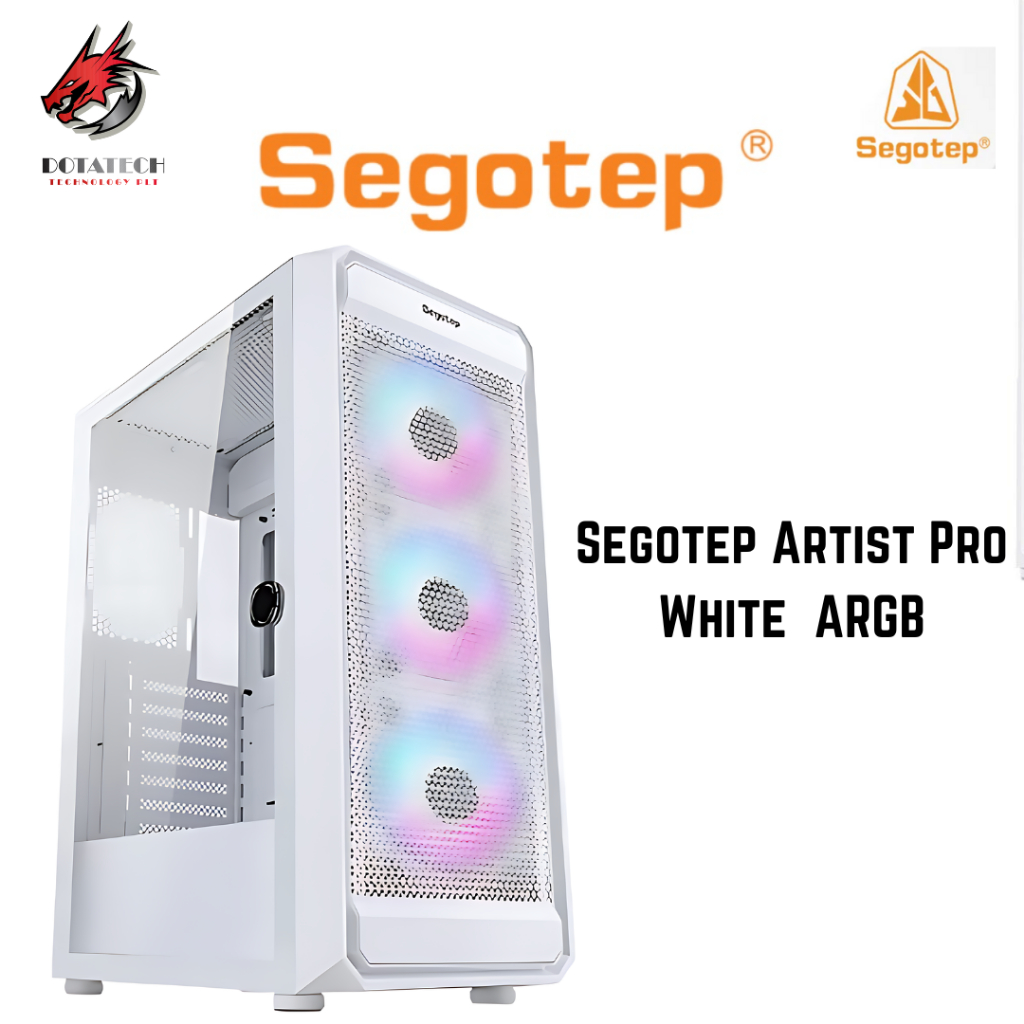 # Segotep ARTIST PRO WHITE RGB / ARGB 3x Fan Controller 12CM 120MM ...