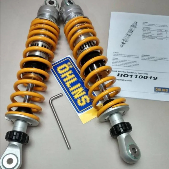 ORIGINAL OHLINS REAR SUSPENSION ABSORBER HONDA W110 WAVE110I (2014 ...