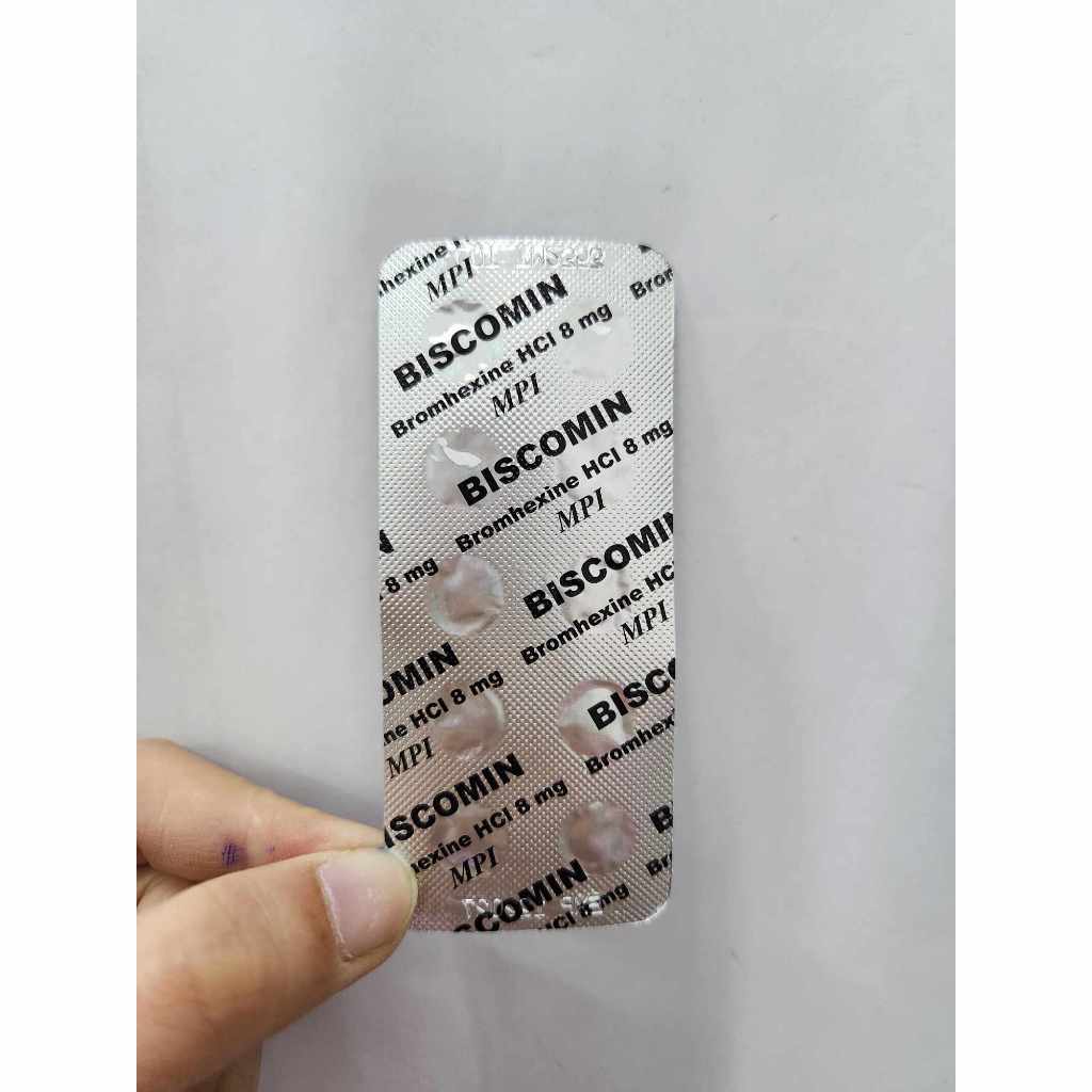 MPI BISCOMIN 8MG TABLETS 10'S/STP (CAIR KAHAK) | Shopee Malaysia