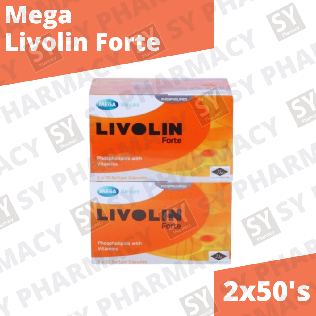 MEGA Livolin Forte 2x50's (Exp: 07/2025) | Shopee Malaysia