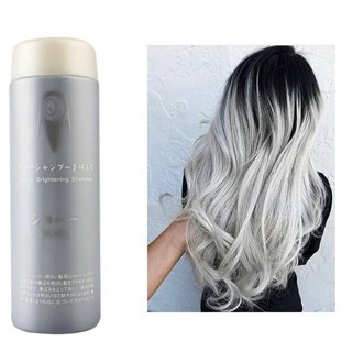 Japan Q8 Color Brightening Shampoo Silver Hair Dye 200ML | Shopee Malaysia
