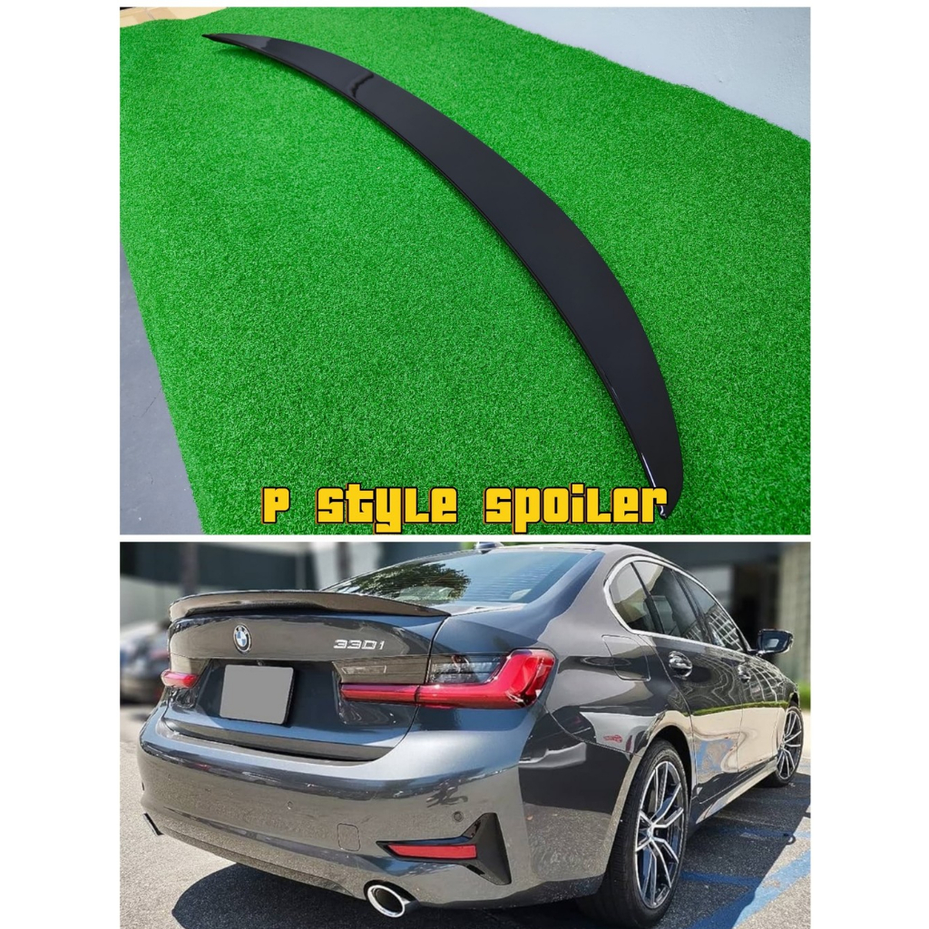 BMW G20 M4 M Performance PSM Spoiler Glossy Black Ready Stock | Shopee ...