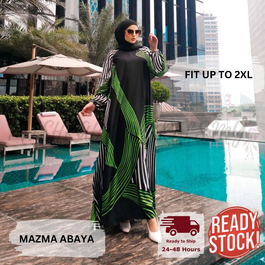 [EXCLUSIVE COLLECTION] ★Mishkah Apparels★ MAZMA Abaya - Silk doff ...