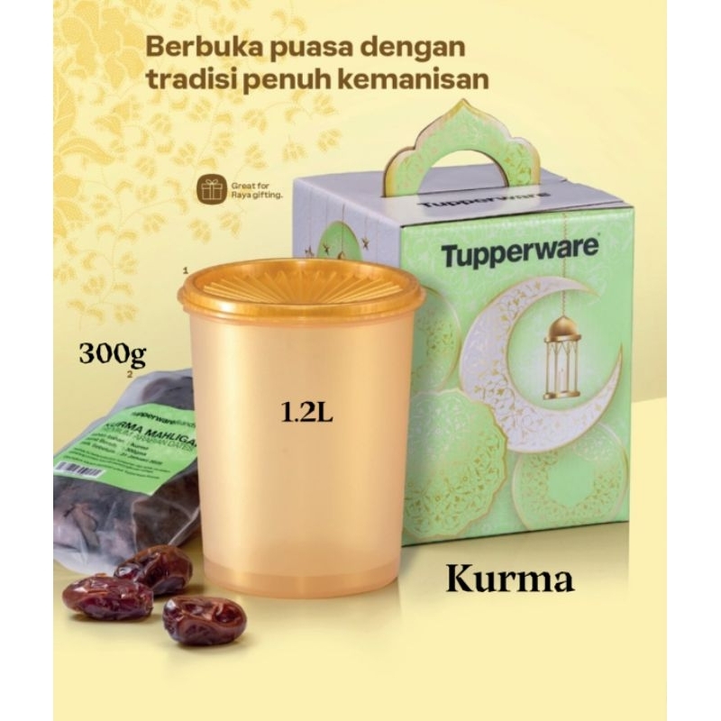 Tupperware Kurma Gift Set + Box | Shopee Malaysia