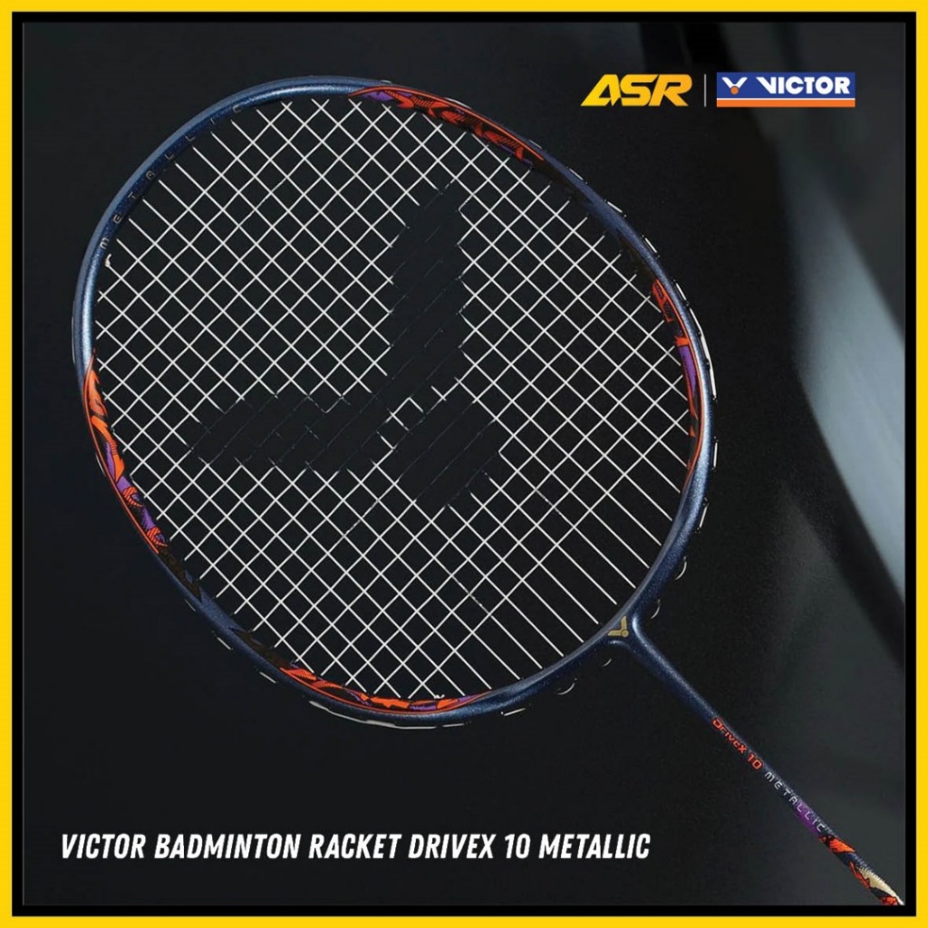 Victor Badminton Racket Drivex 10 Metallic ( FRAME ONLY ) | Shopee Malaysia