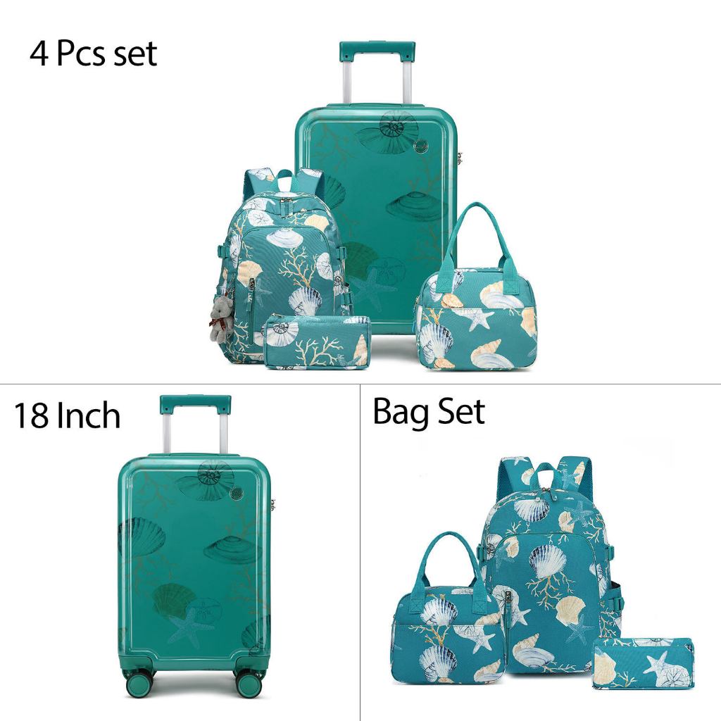 SEA CHOICE 2035 Kids Luggage Set - Cabin Suitcase + Backpack + Lunch ...