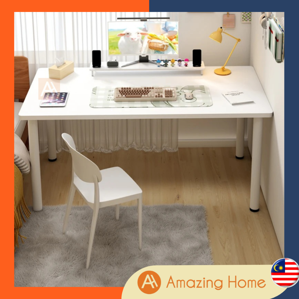 AmazingHome Super Wide 140x80cm Big Table Working Study Office Dining ...