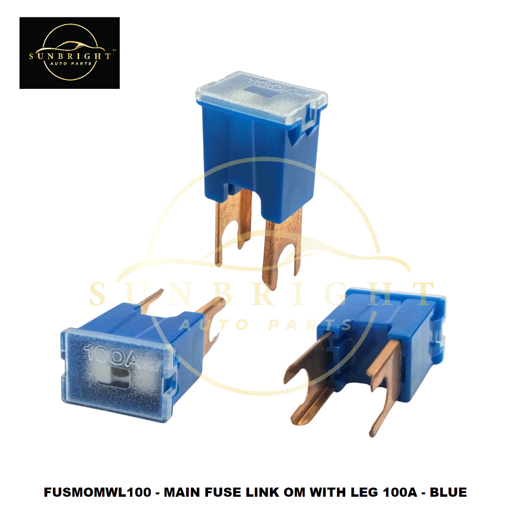 MAIN FUSE LINK OM WITH LEG 100A - BLUE | Shopee Malaysia