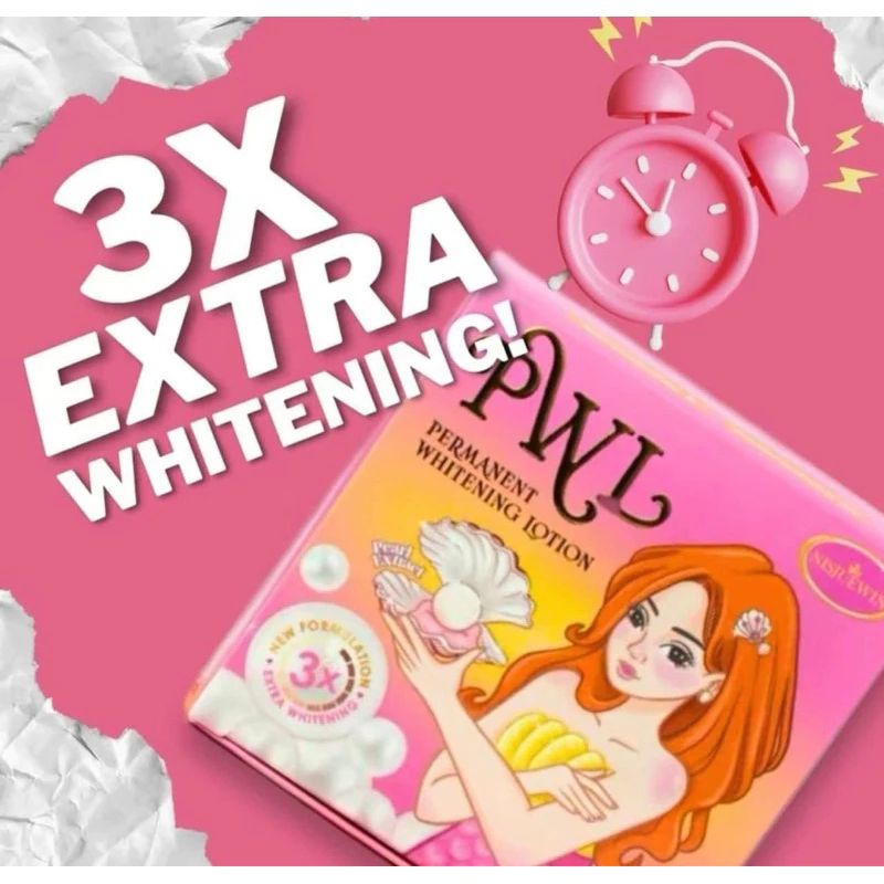 PWL 3x EXTRA WHITENING PERMANENT WHITENING LOTION 50/100g | Shopee Malaysia