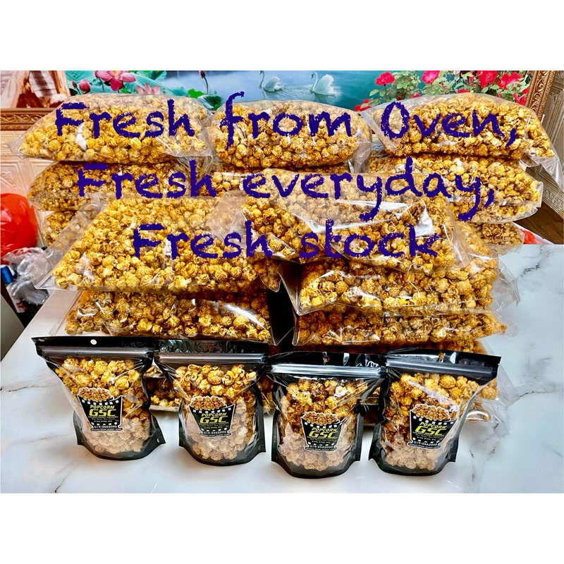 Popcorn GSC Golden Sweet Caramel - Fresh Stock 500g | Shopee Malaysia