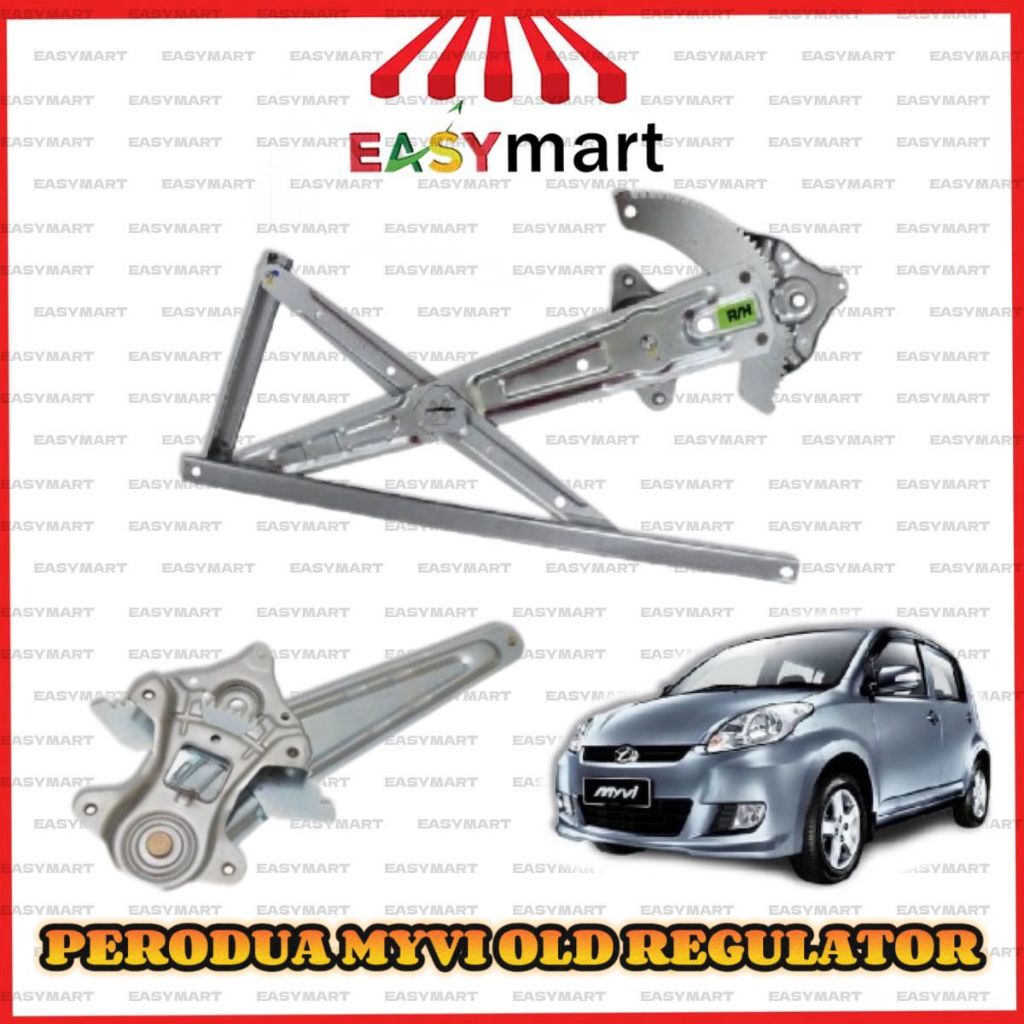 Perodua Myvi Old 2005 - 2010 Auto Power Window Gear Regulator Bracket ...