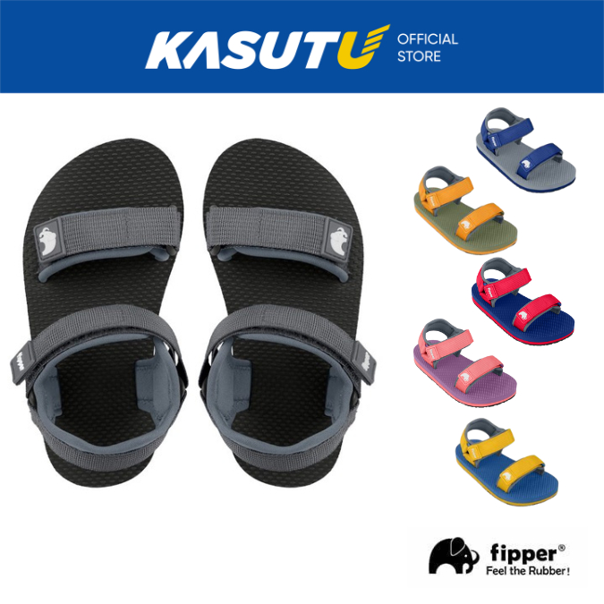 Fipper Champ Non-Rubber For Children /Slipper Kanak-Kanak | Kasut U ...