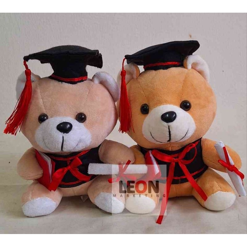 7" Graduation/Convocation Bear, Patung Konvo Convo Bear 博士熊 | Shopee ...