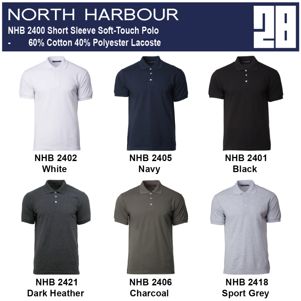 CLUB 28 | NHB2400 | Unisex Polo T-Shirt | 7XL | Shopee Malaysia