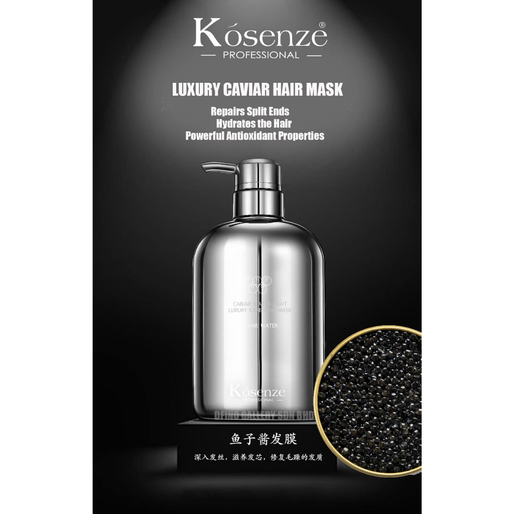 KOSENZE caviar shampoo and hair mask 1set(RM316+ INCREASE RM15 FOR ...