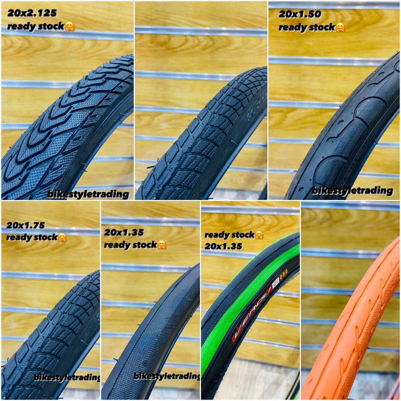Tayar Basikal 12" 16" 20" 24" 26" Tayar Basikal MTB BMX Budak City Bike ...