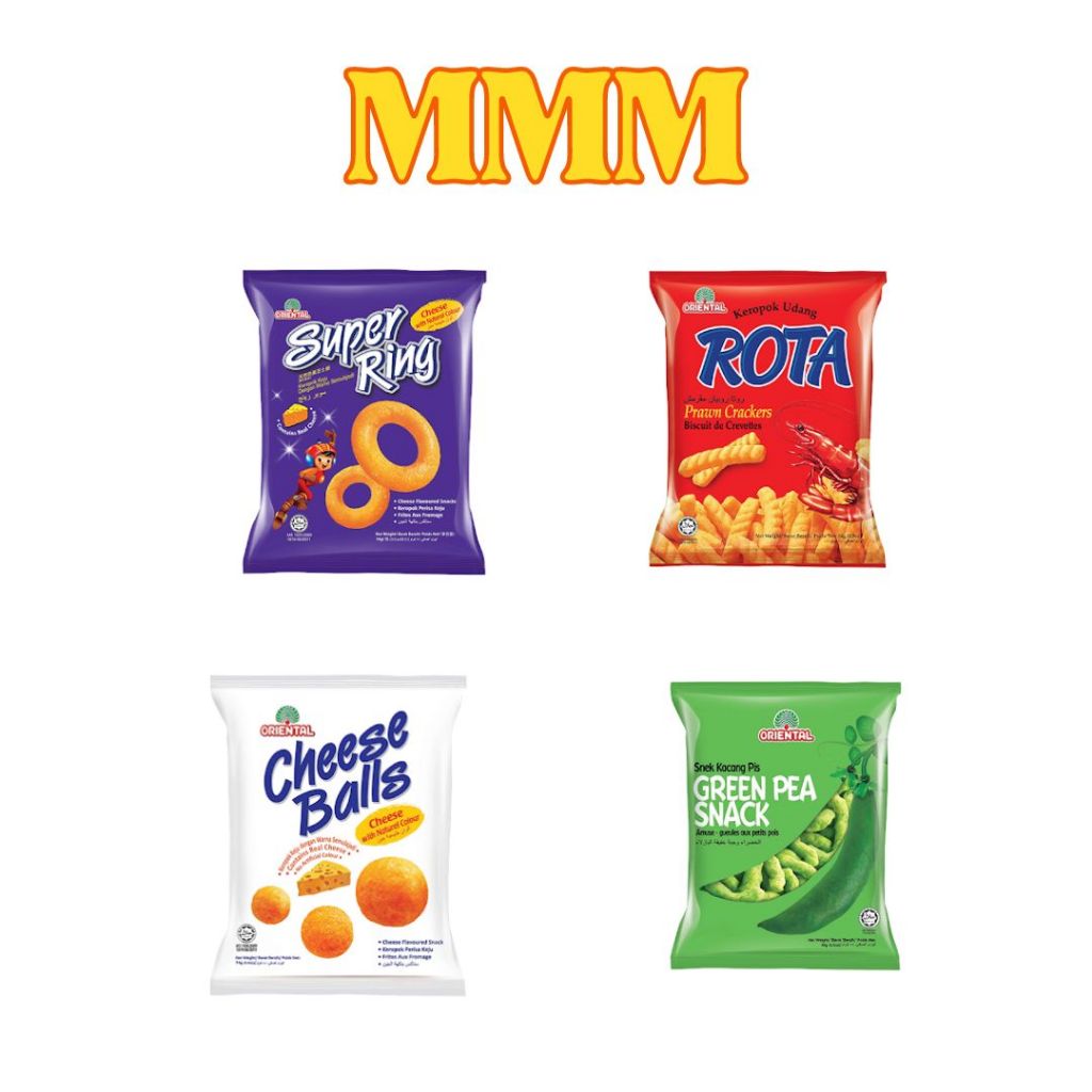 [MMM] Childhood Fav Oriental Snack Small Pack (14g X 30 pkt) | Shopee Malaysia