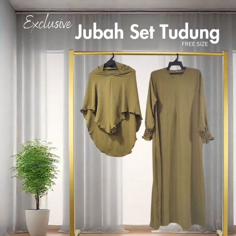 Jubah Set Tudung ! New Arrival 🇲🇾! Exclusive Collection Baju Raya 2024 ...