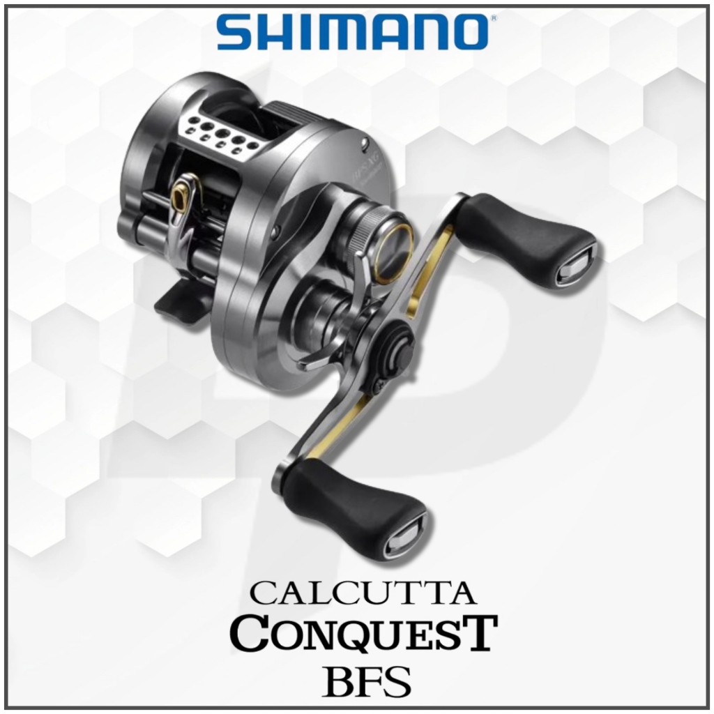 Shimano Calcutta Conquest BFS Overhead Casting Fishing Reel 2023 (Left ...