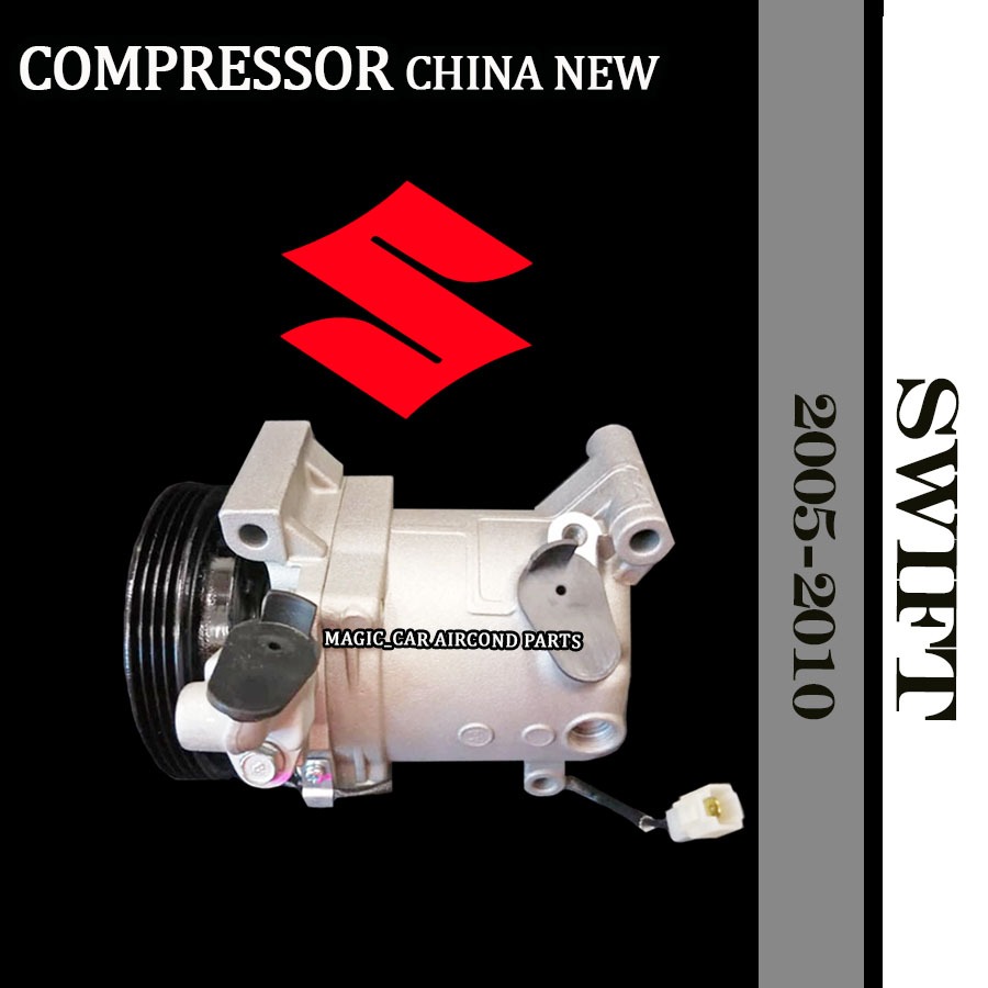 SUZUKI SWIFT 2005-2010 YEAR CHINA NEW COMPRESSOR/ KOMPRESOR (CAR ...