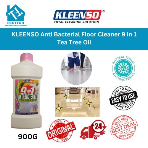 KLEENSO Anti Bacterial Floor Cleaner 9 in 1 Tea Tree Oil | Shopee Malaysia
