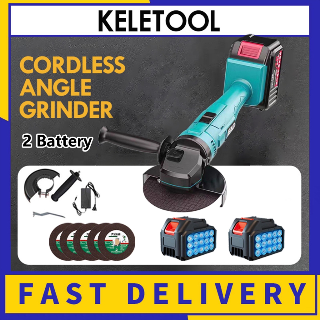 Cordless Makita Angle Grinder Heavy Duty Mini 磨机 Gerender Grinder ...