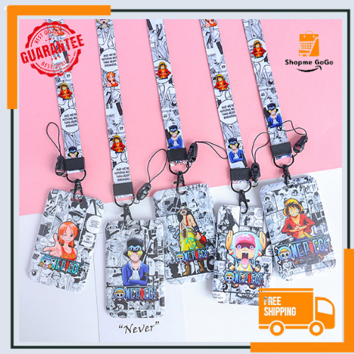 Anime Id Card Holder Bags Cartoon Roronoa Zoro Business Card Holders ...