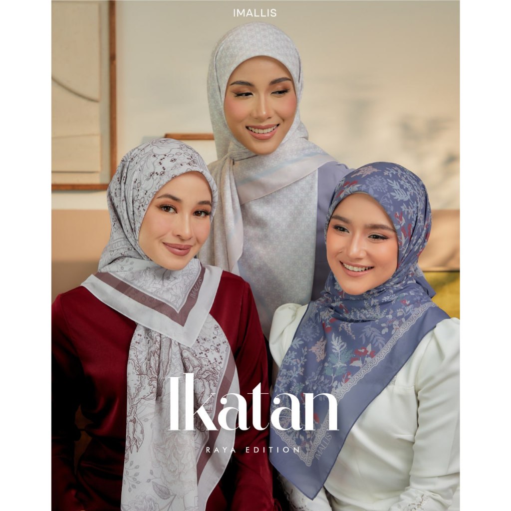 IKATAN SERIES | IKATAN BY IMALLIS | PREMIUM COTTON VOILE | BAWAL SENANG ...