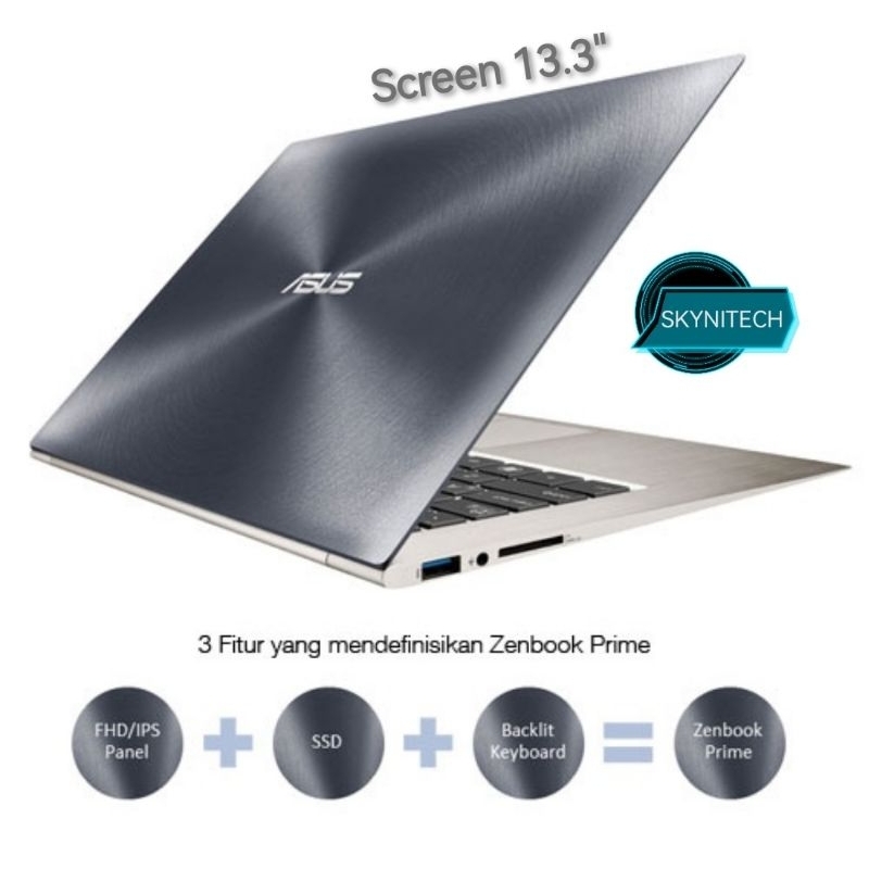 Asus Zenbook UX31A Core i7, Screen 13.3" Ram 4GB, SSD 256GB . With Box ...