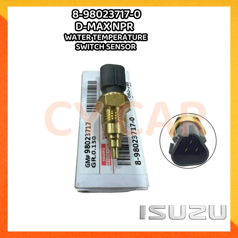 ISUZU D-MAX NPR 4HE1 WATER TEMPERATURE SWITCH SENSOR FAN SWITCH #THERMO ...
