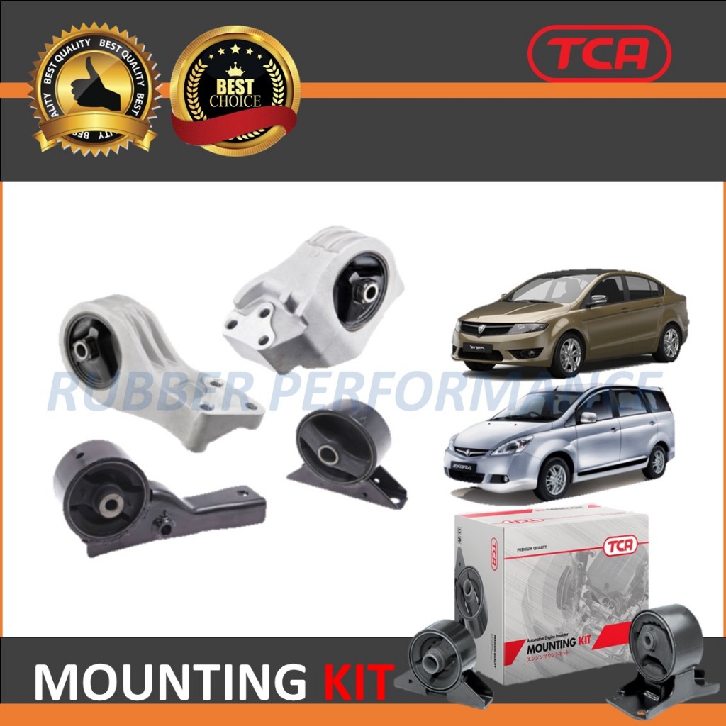 1 SET TCA BRAND ENGINE MOUNTING PROTON EXORA BOLD / PREVE / SUPRIMA ...