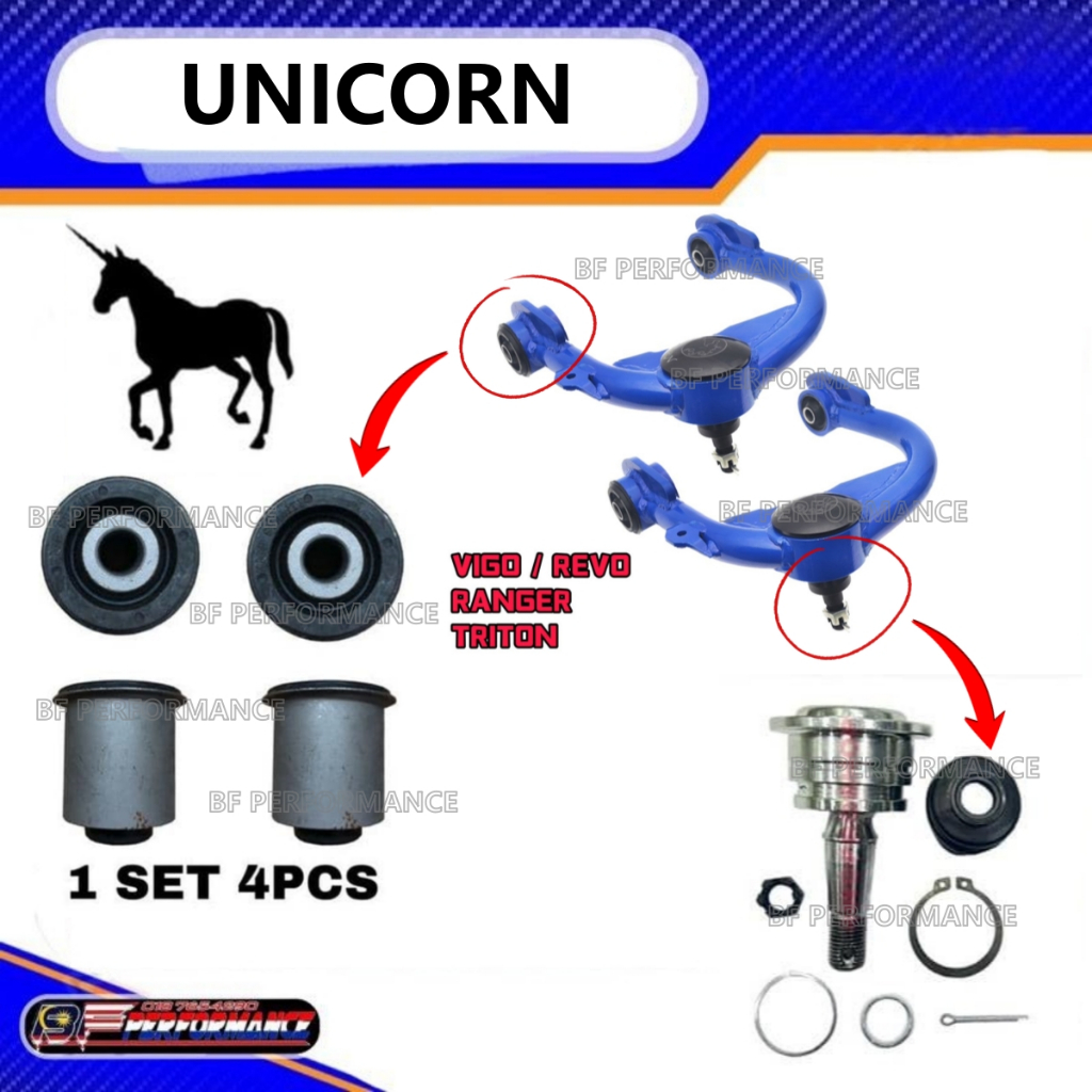 UNICORN UPPER ARM BUSH BALL JOINT HILUX VIGO REVO ROGUE RANGER T6 T7 T8 ...