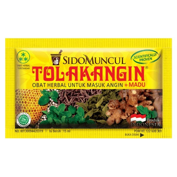SIDOL MUNCUL TOLAK ANGIN / GASTRIK / GERD / ASAM / SEBU PERUT 1 SACHET ...