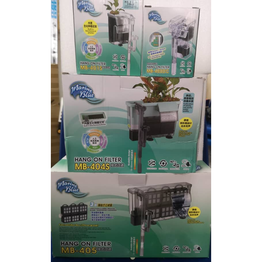 Wall-mounted waterfall filter small fish tank filter cycle silent ...